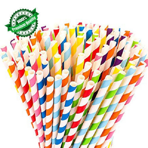 8mm Paper Straws - Cosmo Eco Friends